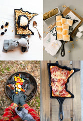 Minnesota Shaped Cast Iron Skillet – American Skillet Co.